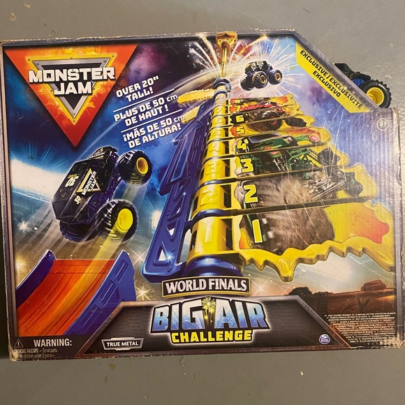 Monster Jam | Toys | Monster Jam Nib Big Air Challenge Special Edition ...